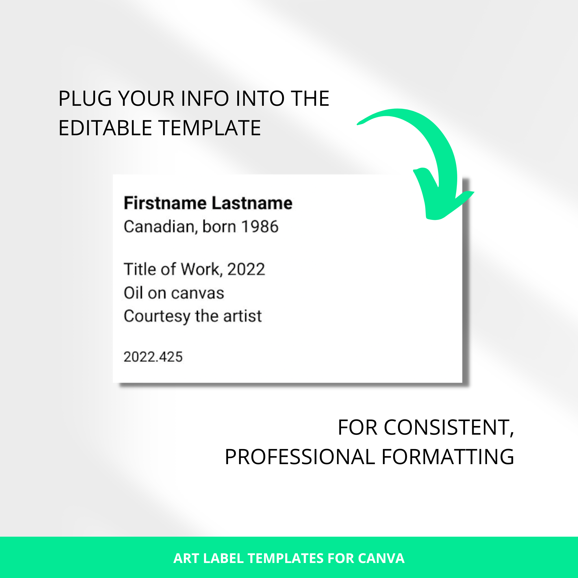 Art Label Template Employee Onboarding Template